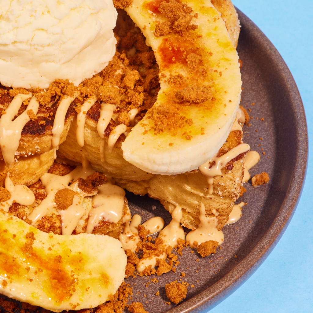 Golden Lotus Bananza French Toast | Little Dessert Shop